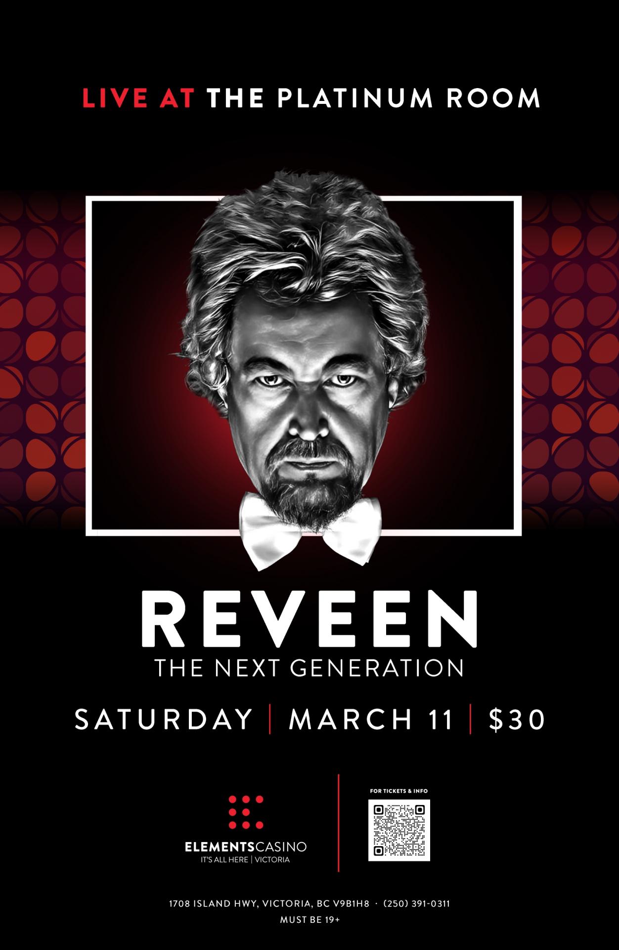 Reveen The Next Generation Tickets - Vtix Online